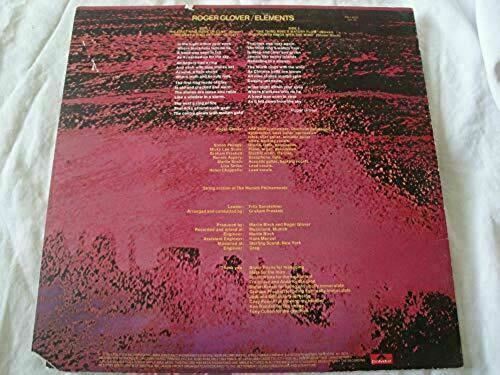 Elements ROGER GLOVER VINYL LP ALBUM 1978 POLYDOR THE FIRST RING MADE OF CLAY | eBay
