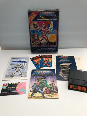 MASTERS OF THE UNIVERSE POWER OF HE-MAN Intellivision Game 100%Complete ...