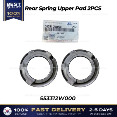 ⭐Genuine⭐ Rear Spring Upper Pad 2PCS 553312W000 for Hyundai Santa Fe ...