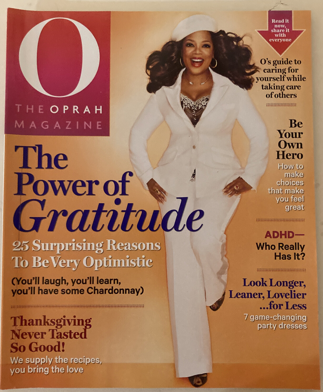 O Oprah Magazine - November 2014 - The Power of Gratitude ...