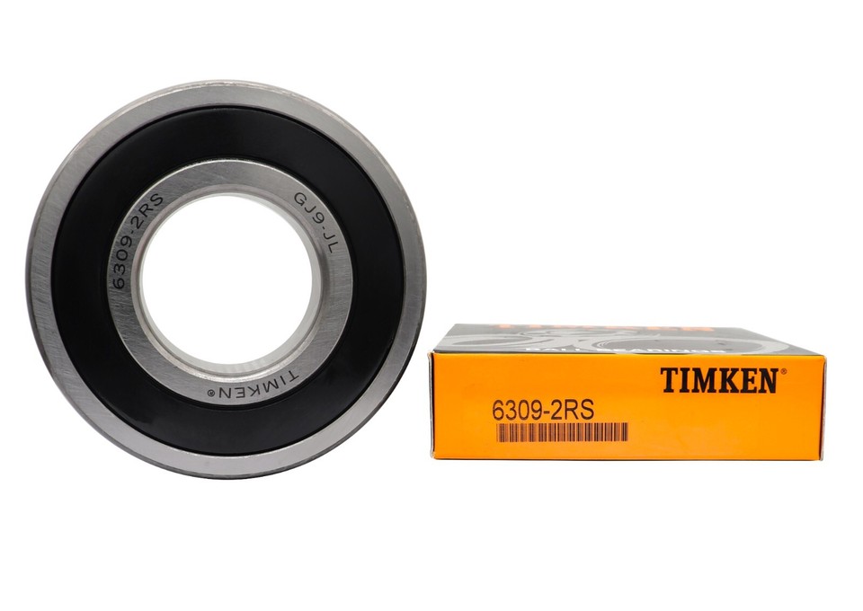 USA Brand TIMKEN 6309-2RS Ball Bearing Supreme Rubber Sealed ...