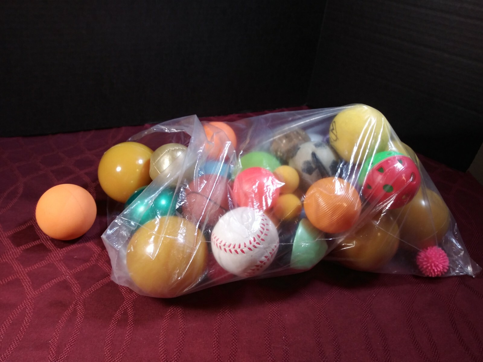 Super Ball Lot of 60 Rubber, Foam, Marbles, Hacky Sacks, Multi Balls ...