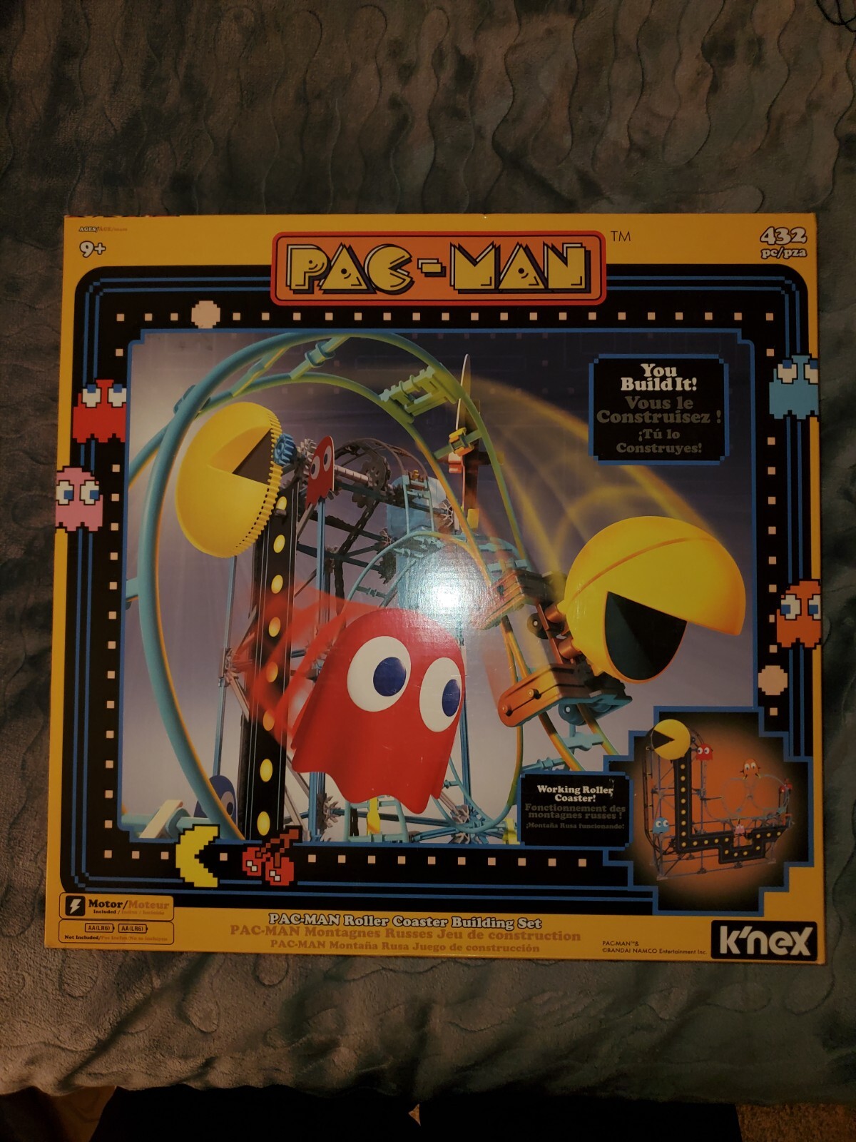 KNEX Pac-Man Roller Coaster Building Set NIB SEALED | eBay