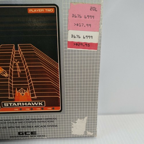 Starhawk (Vectrex, 1982) for sale online | eBay
