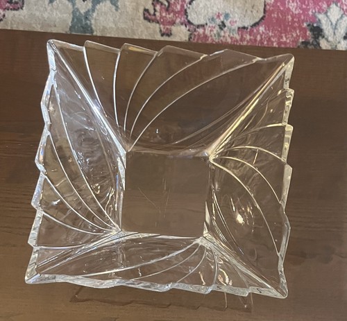 Mikasa Quattro Square Crystal Bowl | eBay