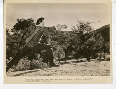 Gallant Blade-Larry Parks-8x10-B&W-Still | eBay
