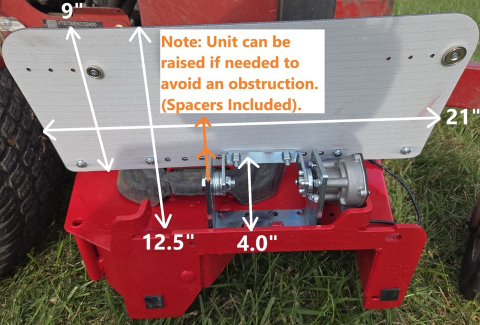 'The Green Guard [HD2]' - Motorized Chute Blocker w/Rubber Guard ...