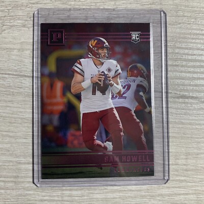 2022 Sam Howell Rookie Card RC Panini Chronicles Pink Parallel PA5 ...