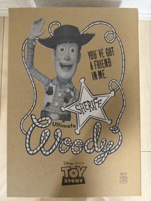 TOY STORY MEDICOM TOY ULTIMATE WOODY 385mm Action Figure 15 inch Life ...