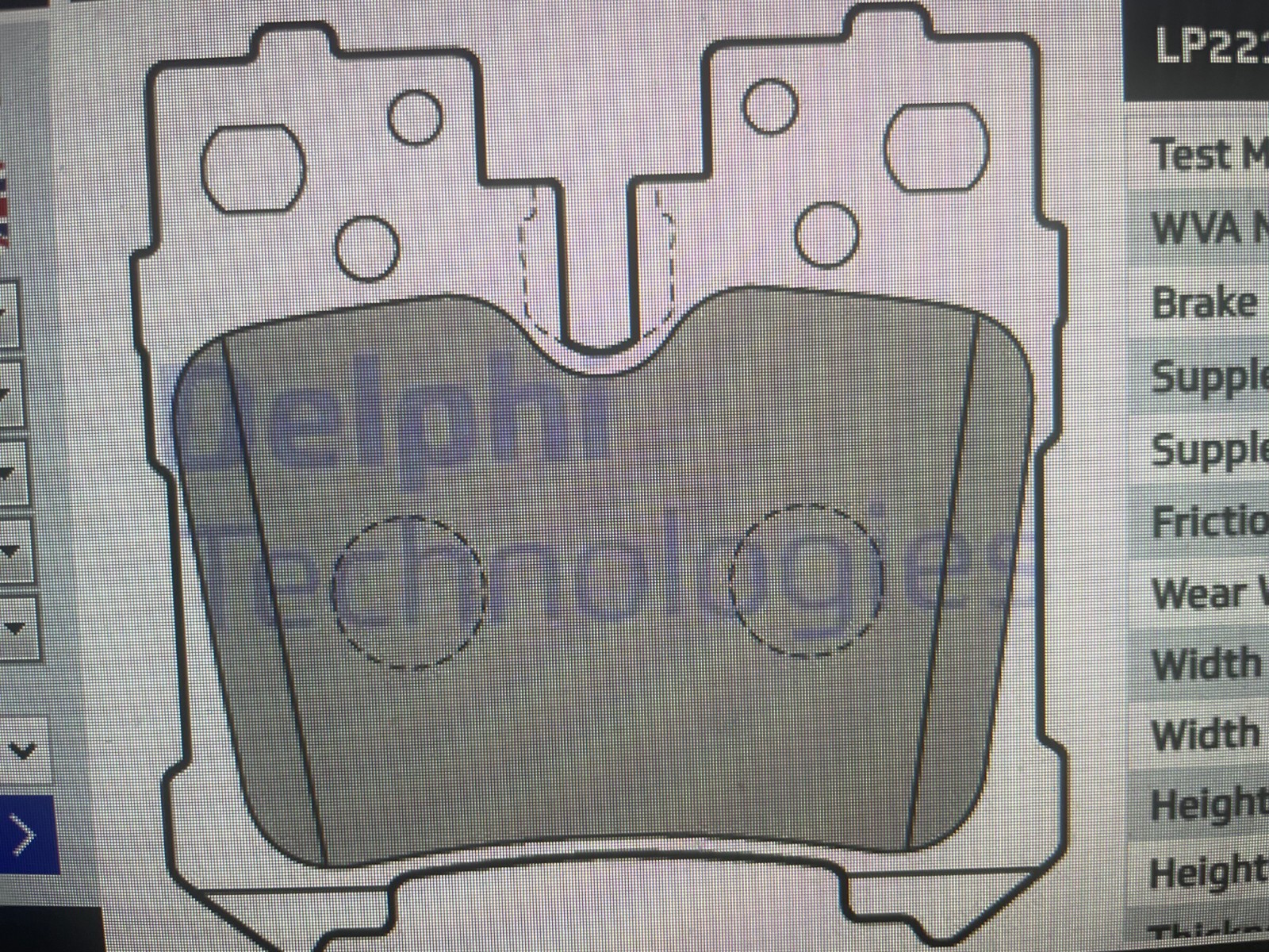 Delphi OEM Rear Brake Pads For Lexus LS460 LS500 LS500h LS600h 04466 ...