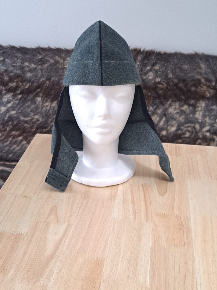 WW2 WW1 VTG Swiss Army Uniform 2 FUNCTIONS Military Cap Wool Hat Metal ...