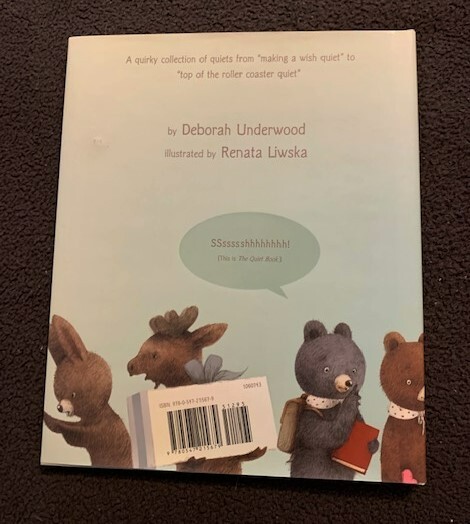 The Quiet Book by Deborah Underwood New Hard back | eBay