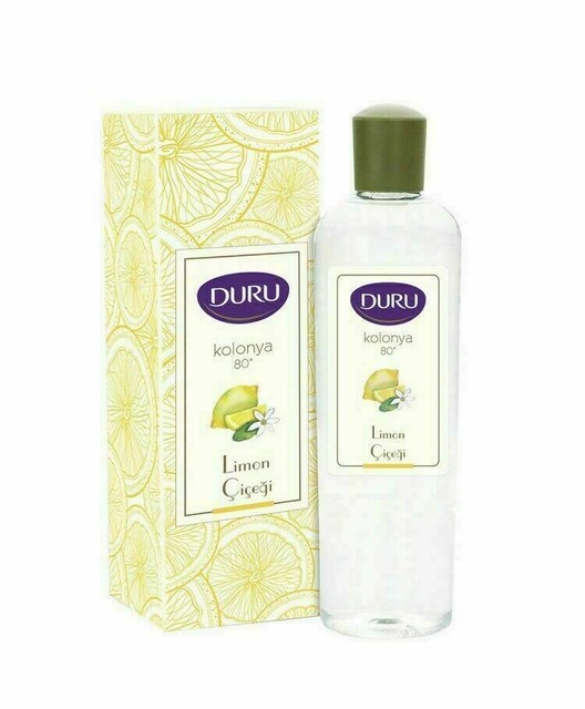 Duru Turkish Lemon Cologne 400ml Bottle Limon Kolonya 80 Alcohol for ...