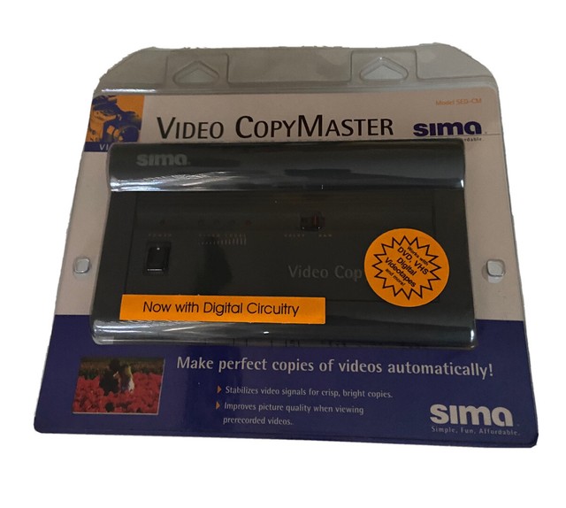 Sima Sed-cm Video Copymaster (discontinued by Manufacturer) for sale ...
