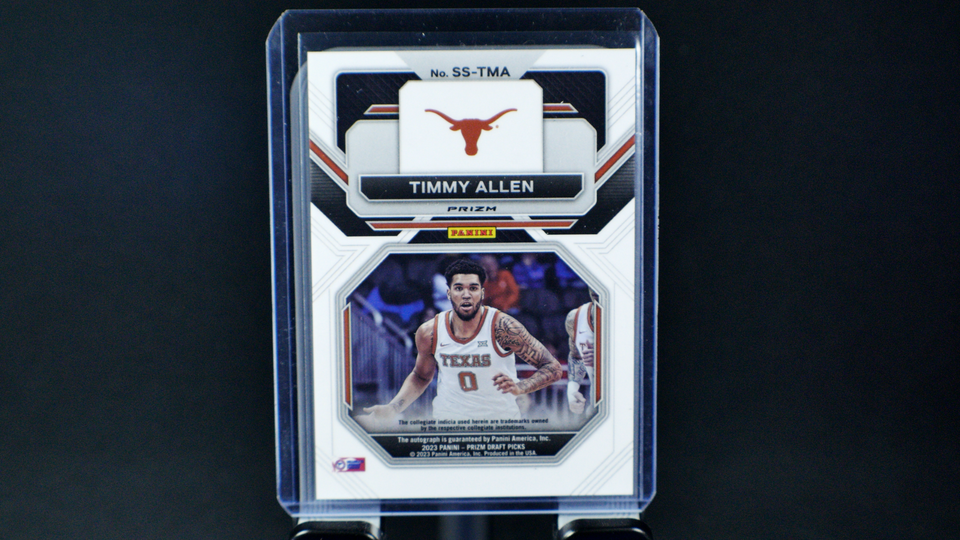 2023-24 Panini Prizm Draft Picks Sensational Signatures Silver Timmy ...