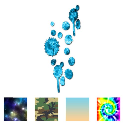 Paint Splatter - Vinyl Decal Sticker - Multiple Patterns & Sizes ...