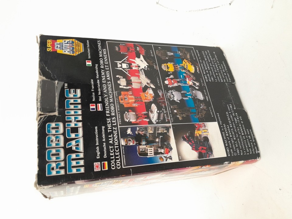 Bandai ROBO MACHINE Super Go Bots Staks Friendly Robot Boxed Collectors ...