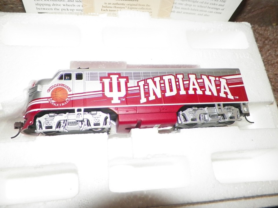 Hawthorne Village IU Indiana Locomotive Bachmann HO Scale EMD F7A w COA ...
