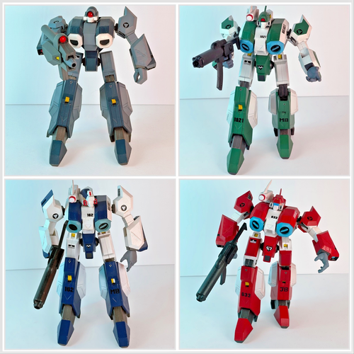 Toynami Robotech New Generation Alpha Super Posable fighter figures lot ...