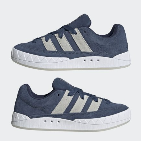Adidas Adimatic Suede Shoes 'Navy/Grey' - IF8794 Expeditedship | eBay