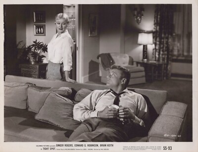Brian Keith + Ginger Rogers in Tight Spot (1955) Original Vintage Photo ...