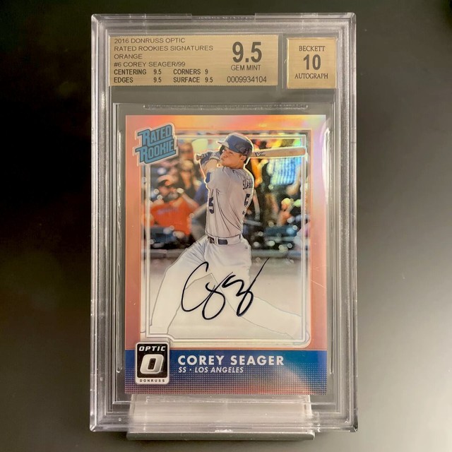 2016 Panini Donruss Optic - Rated Rookies Signatures Orange #RR-CS ...