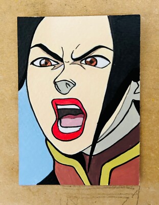 New ACEO Original Art Painting Cartoon character Avatar the Last ...