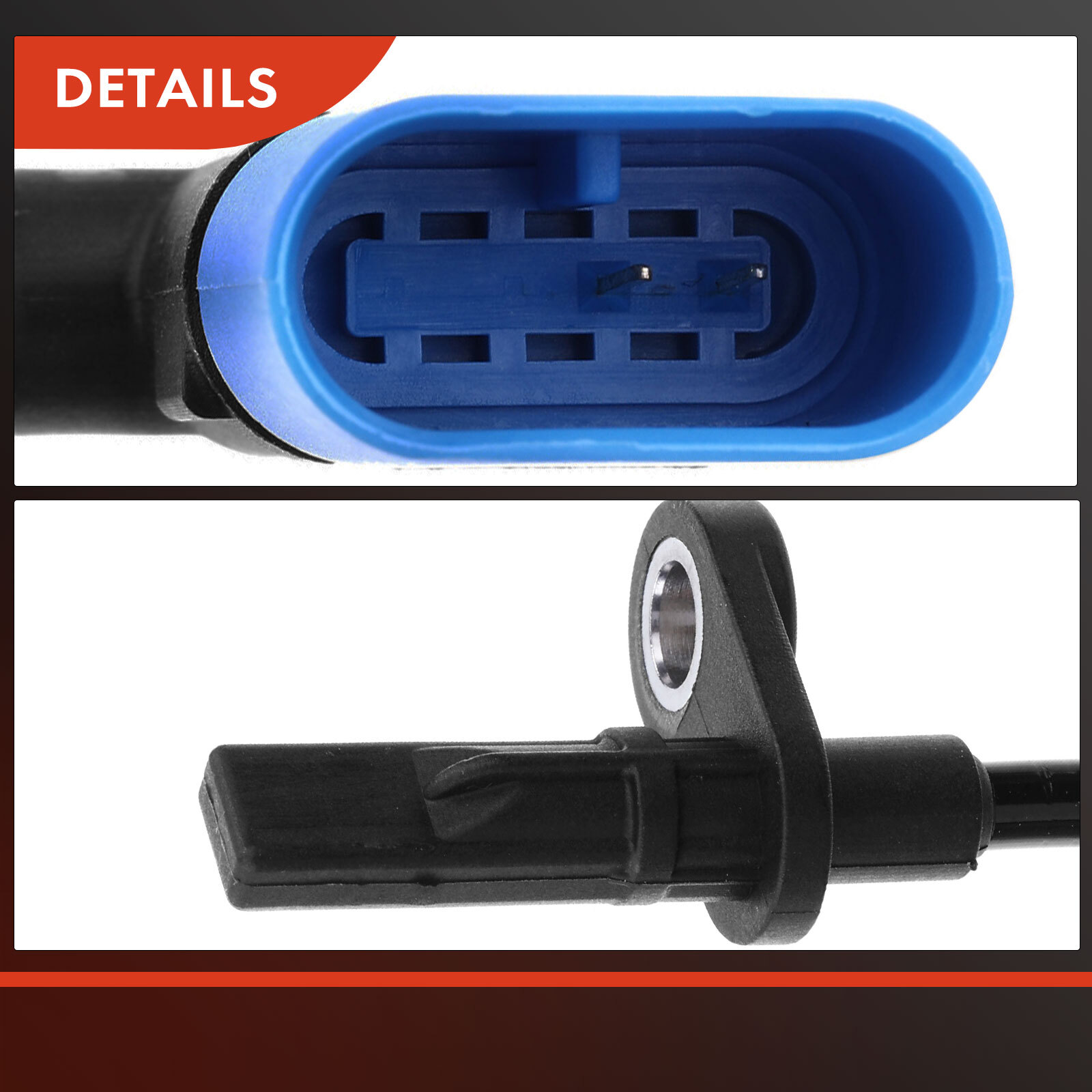 2x Rear ABS Wheel Speed Sensors For Benz W246 W242 W176 X156 X117 C117 ...