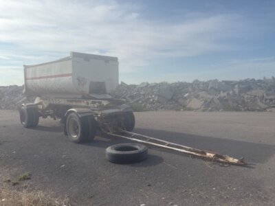 2005 Reliance Transfer Dump Truck Pup Trailer # 3568 | eBay