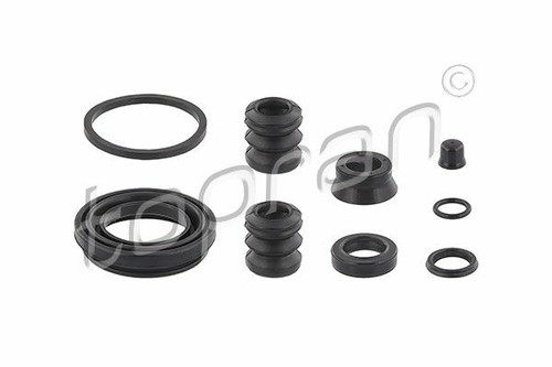 Rear Brake Caliper Piston Gasket Repair Kit For Audi VW Seat Skoda ...