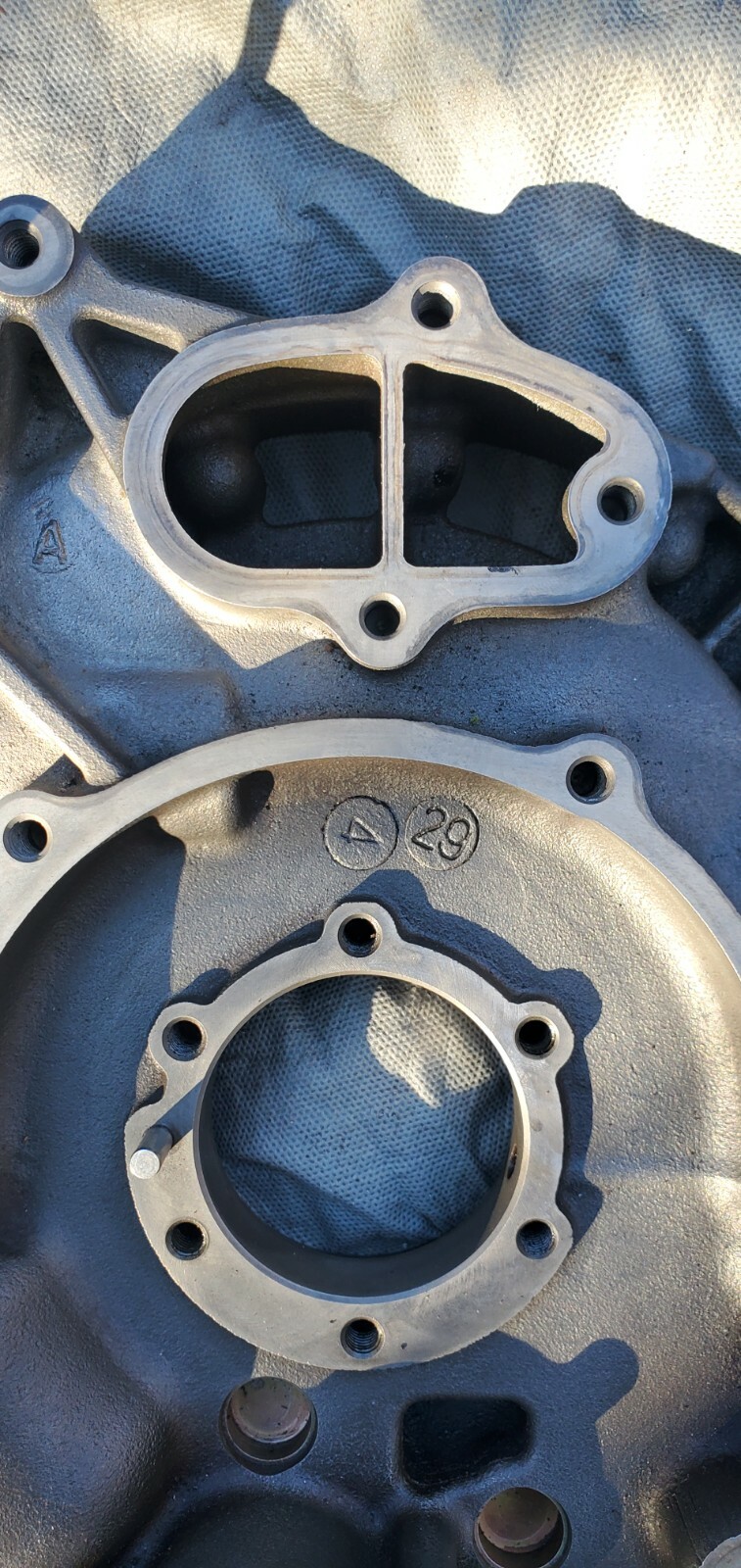 Mazda RX-8 1.3 13B Renesis Front Engine Iron Plate Housing 4 Port Auto ...