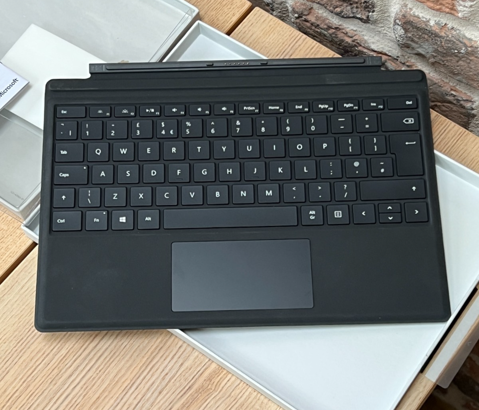 Microsoft Surface Pro Type Keyboard Cover model 1725 Black | eBay UK