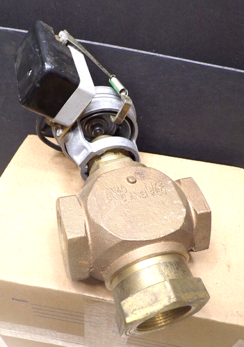 Johnson Control Pneumatic Valve, 3 way, 1 1/2" | eBay