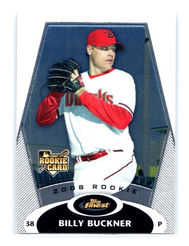 2008 Finest Baseball #140 Billy Buckner Rookie Card Arizona ...