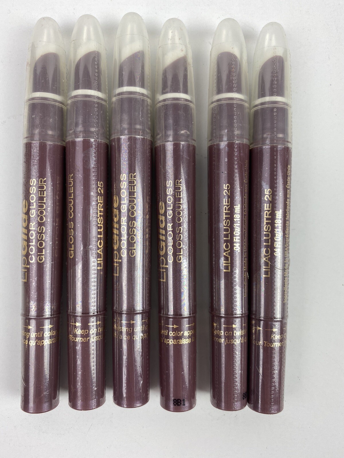 6 x Revlon LipGlide Lip Color Gloss - #25 Lilac Lustre | eBay