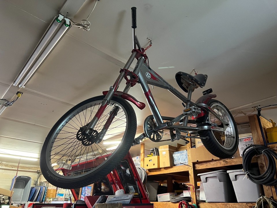 Orang County Choppers Schwinn Stingray Chopper Bicycle Red | eBay