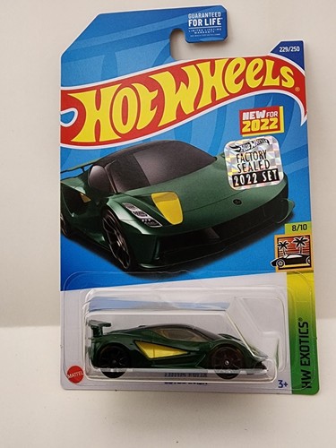 2022 Hot Wheels LOTUS EMIRA Green HW Exotics * from Factory Sealed ...