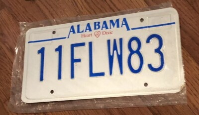 Vintage Alabama License Plate Calhoun County 1990s | eBay