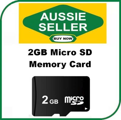 2Gb MicroSD Micro Secure Digital Flash Memory Card old Phone Camera SD Reader 2G | eBay Australia