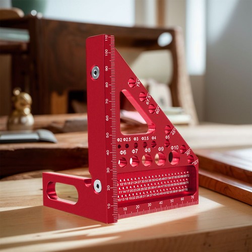 Useful 3D Multi-Angle Measuring Ruler Aluminum Alloy for Engineer ...