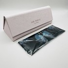 Ted Baker London Glasses Case Pink Folding Case Cleaning Cloth Logo NEW ...
