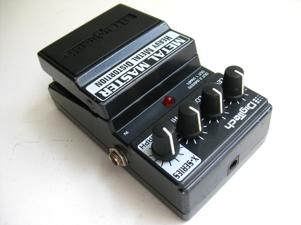 Vintage 90's Digitech Metal Master Heavy Distortion Guitar Effect Pedal ...