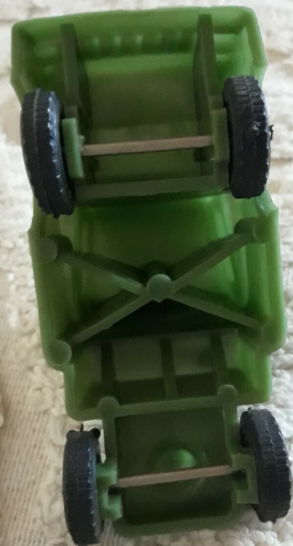 vintage Ideal 1950s plastic american army toy truck with radar on ...