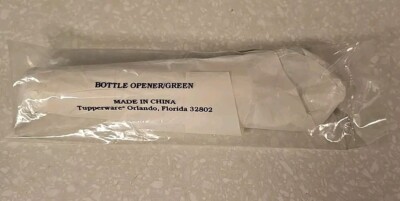 Bottle Opener Heavy Duty Hanger Hole Handle Tupperware Green Tip End ...