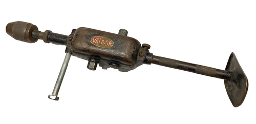 Ancienne chignole à main Valdor perceuse ancien vintage old drill ...