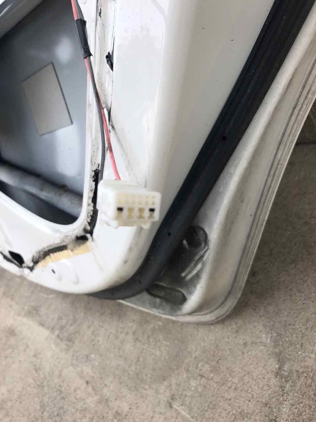 2007 -2012 TOYOTA YARIS Rear Door Shell Right Passenger Side RH Paint ...