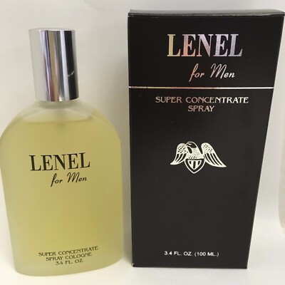 Lenel SUPER CONCENTRATE Spray Cologne for Men 3.4oz/100ml NEW IN BOX | eBay
