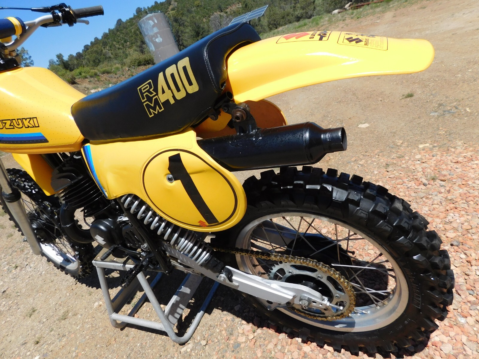 '79 SUZUKI RM 400 N Vintage MX MotoCross RM400N RESTORED Race/Show NEW ...