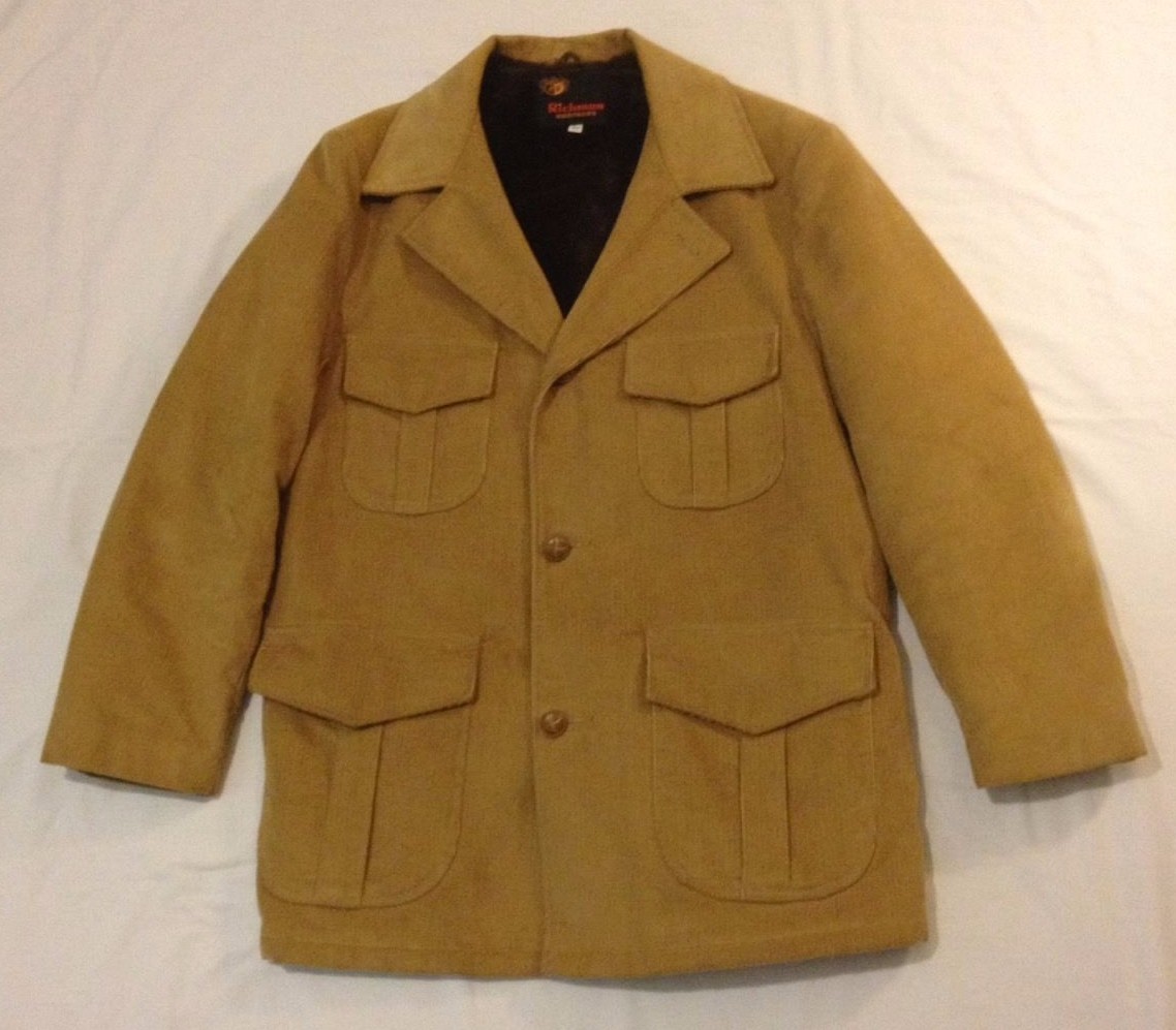 Richman Brothers Vintage Jacket Corduroy Faux Fur Lin… - Gem