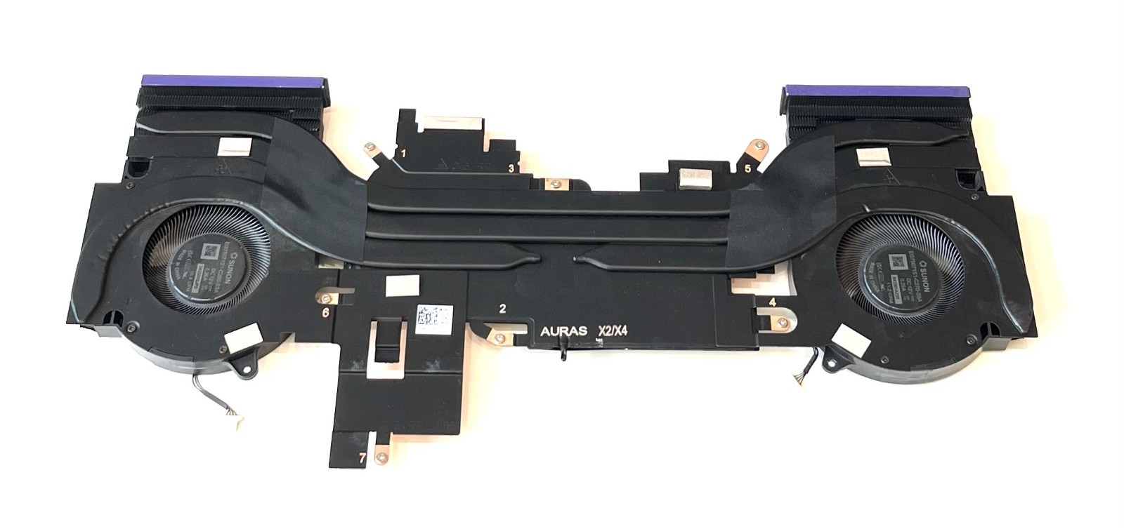 Dell OEM G Series G16 7630 CPU Graphics Cooling Heatsink Fan Fan ...